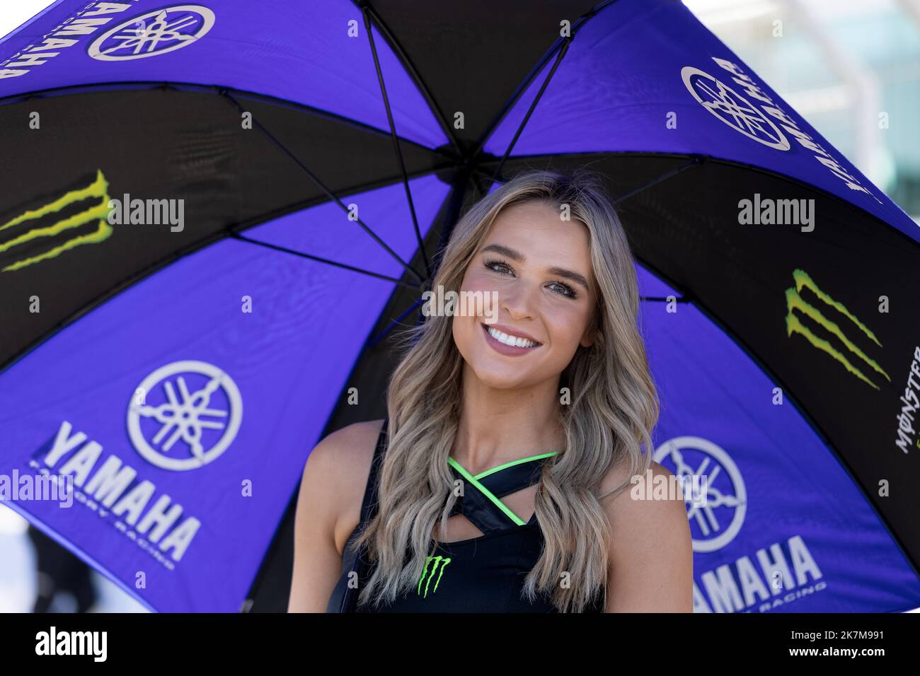 Phillip Island, Australia, 16 October, 2022. Monster Energy Grid Girl ...