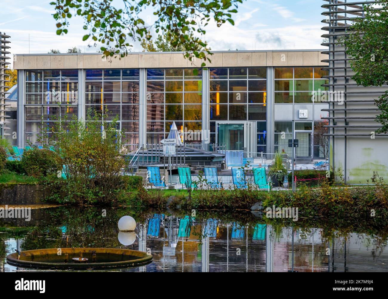 Therme in Bad Steben Bavaria Germany Stock Photo - Alamy