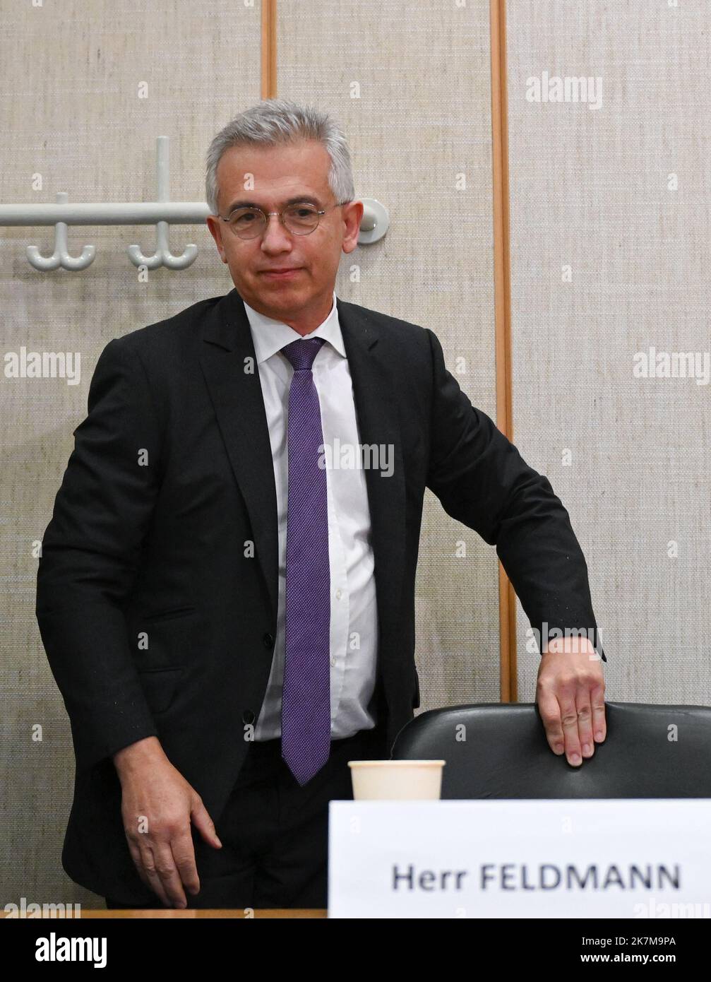 18 October 2022, Hesse, Frankfurt/Main: Peter Feldmann (SPD), Lord ...