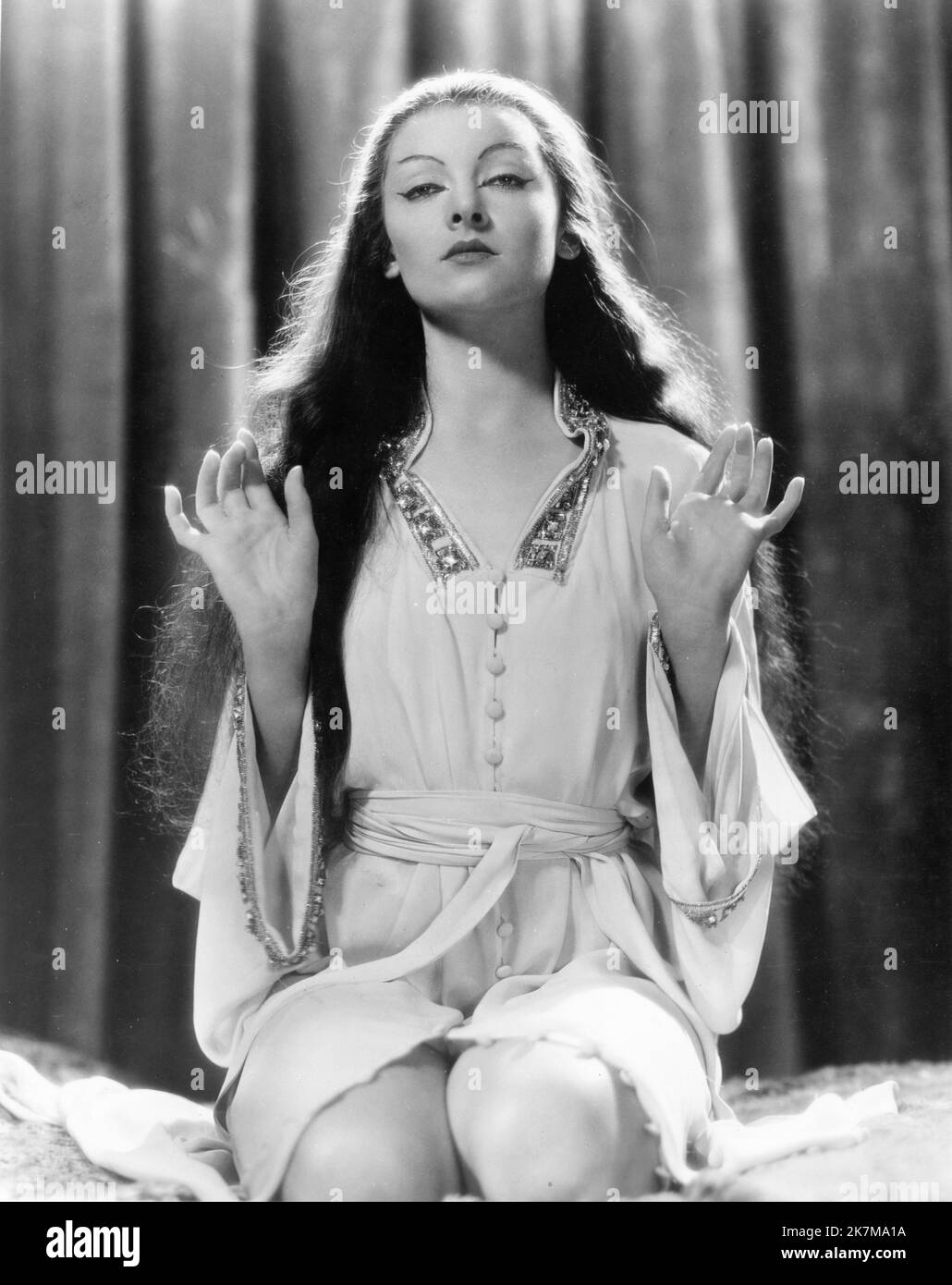 MYRNA LOY Portrait in THE MASK OF FU MANCHU 1932 director CHARLES ...