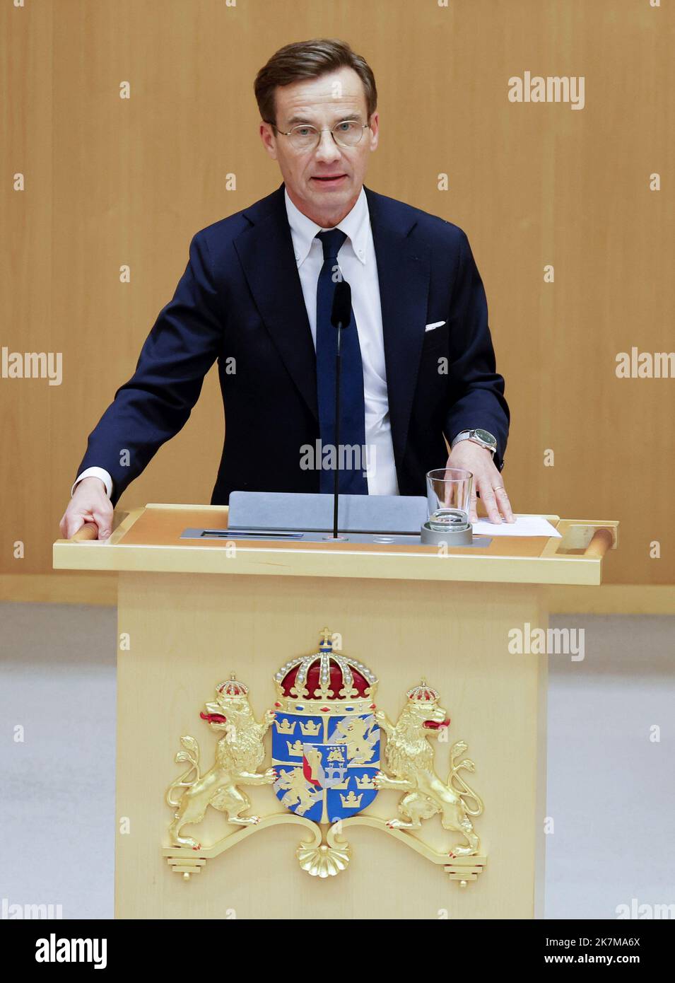 Stockholm, Sweden. 18th Oct, 2022. Prime Minister-elect Ulf Kristersson ...