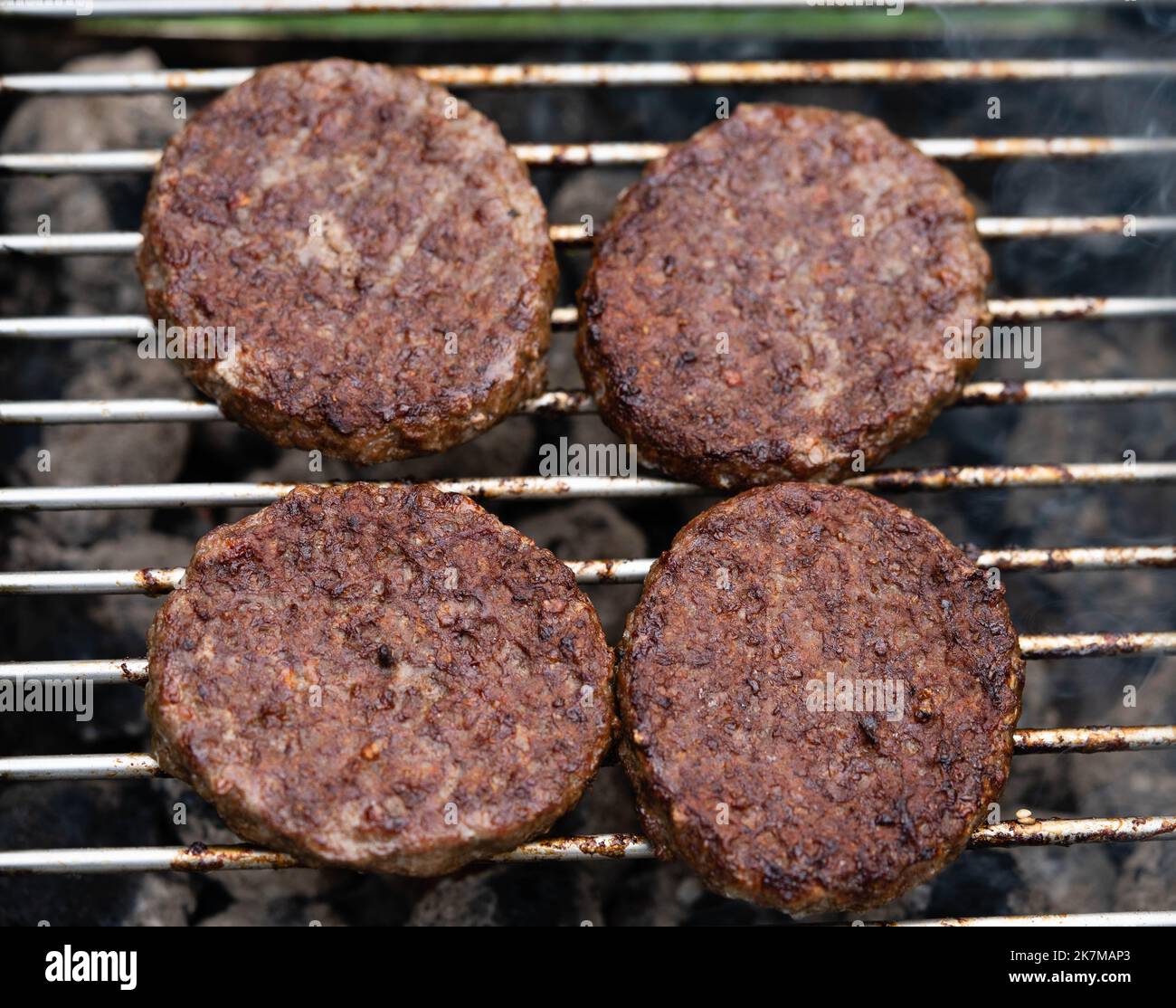 grilled meat from the charcoal grill Stock Photo - Alamy