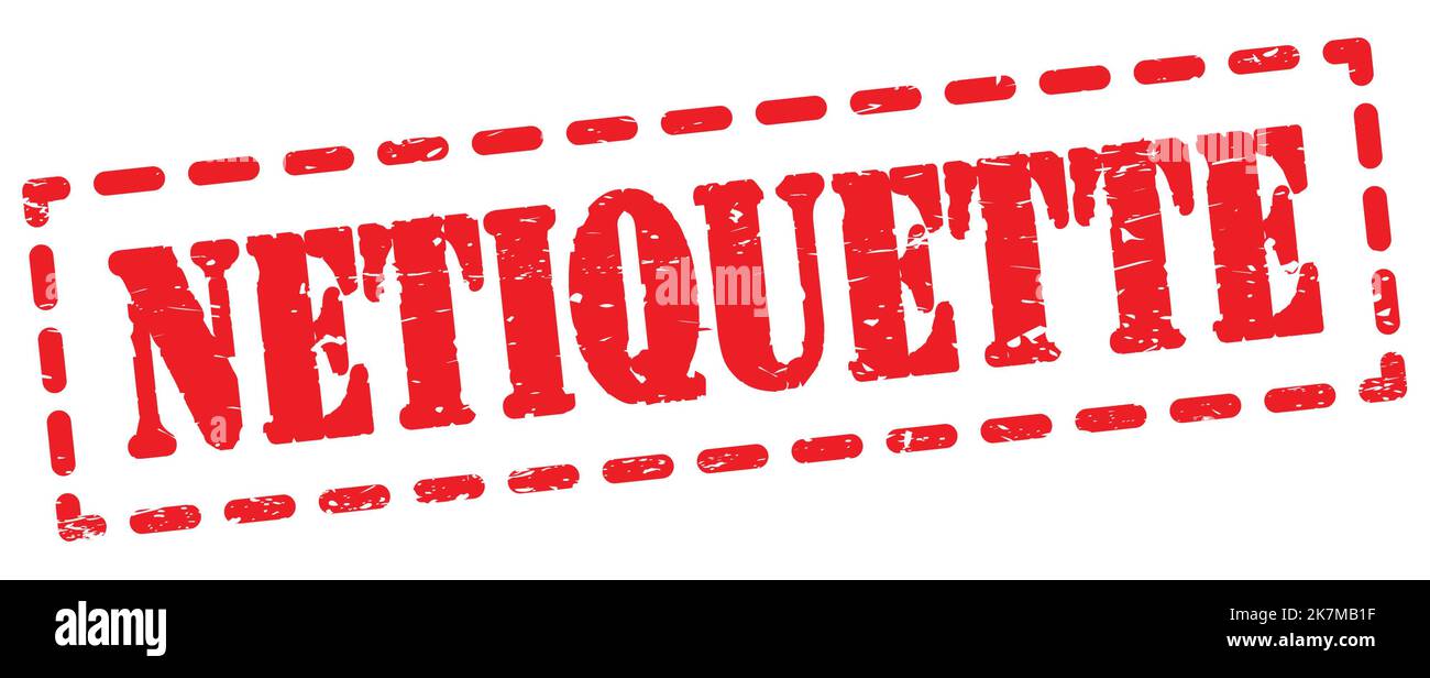 Netiquette word hi-res stock photography and images - Alamy