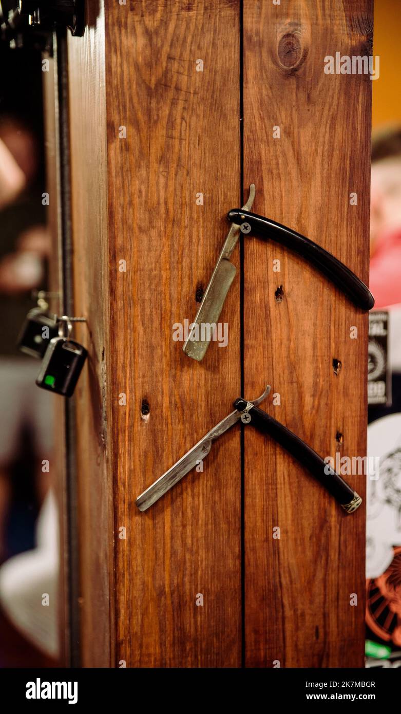 Vintage old razor hi-res stock photography and images - Alamy