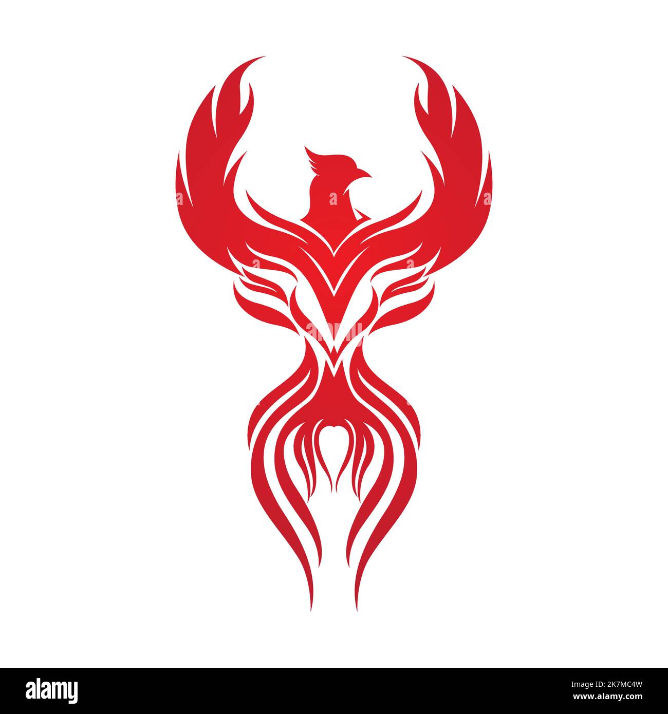 Phoenix Vector Icon Illustration Stock Vector Image & Art - Alamy