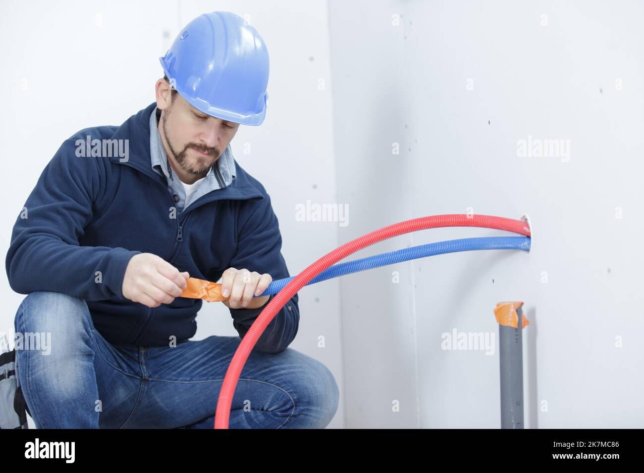 Rolled cables wires hi-res stock photography and images - Alamy