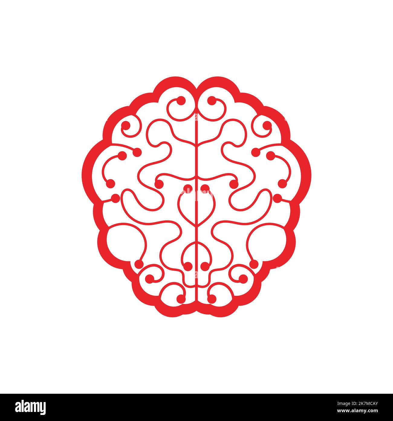 Health Brain Vector Illustration Icon Template Stock Vector Image & Art ...