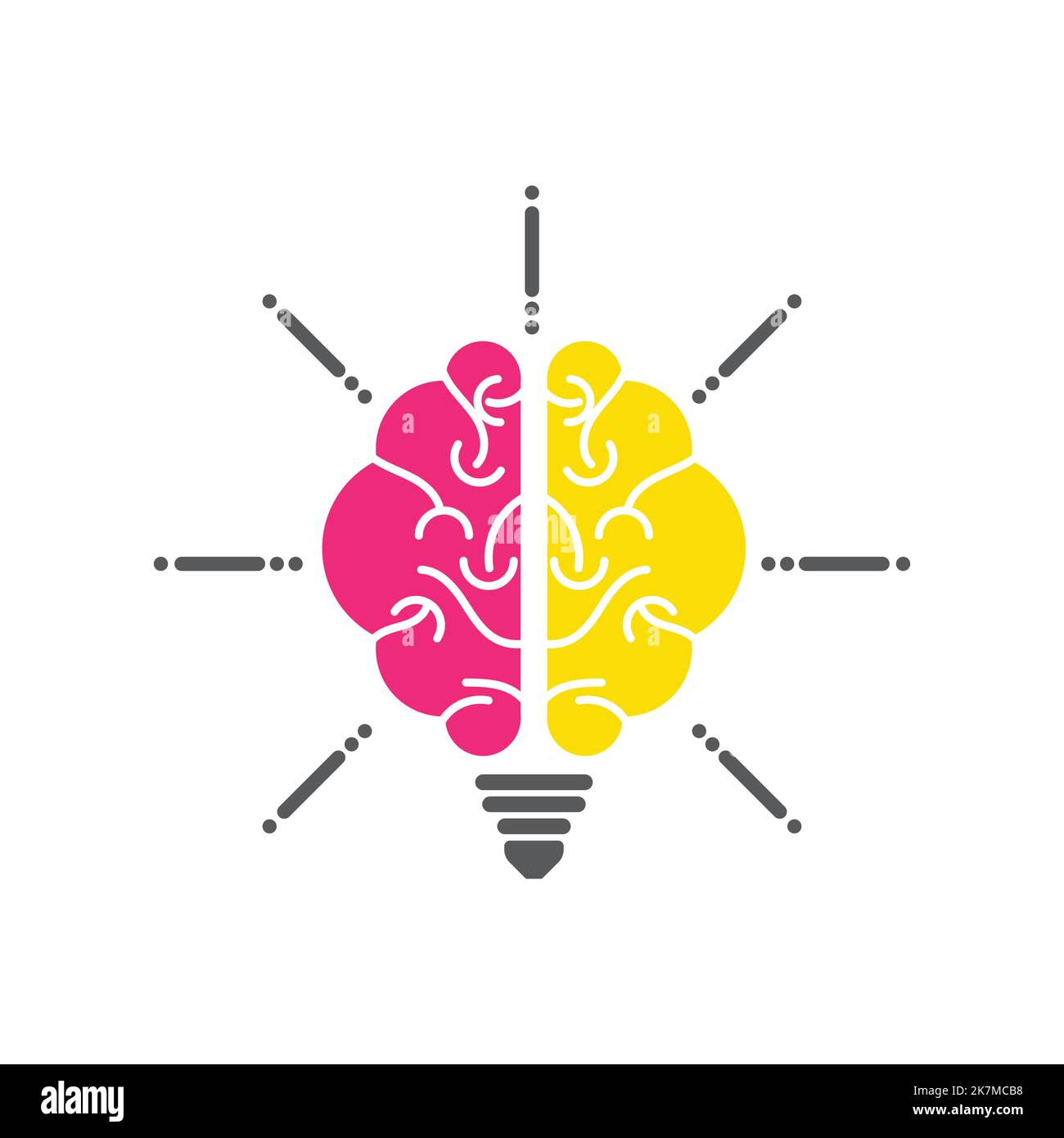 Health Brain Vector Illustration Icon Template Stock Vector Image & Art ...