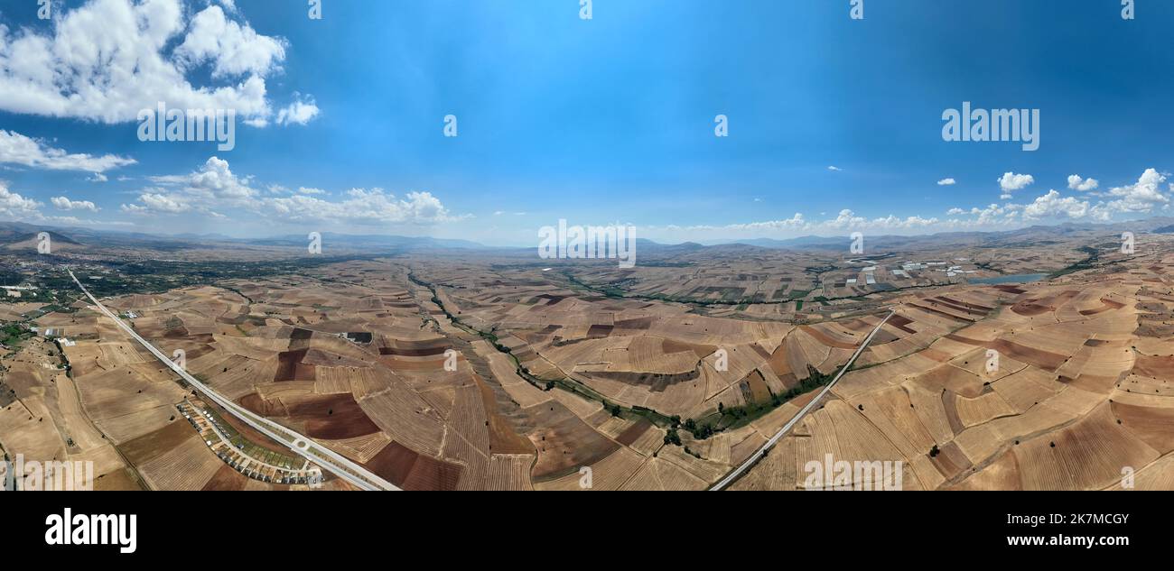 Scenic 4k aerial view farming hi-res stock photography and images - Alamy
