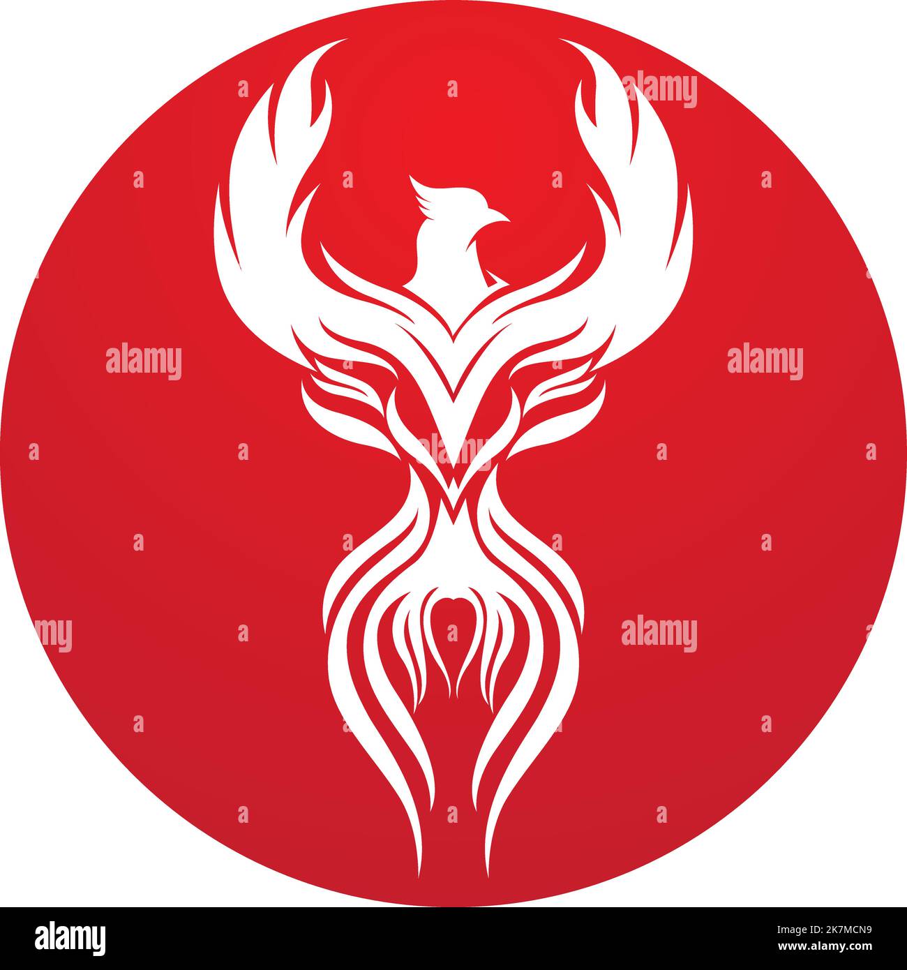 Phoenix Vector Icon Illustration Stock Vector Image & Art - Alamy