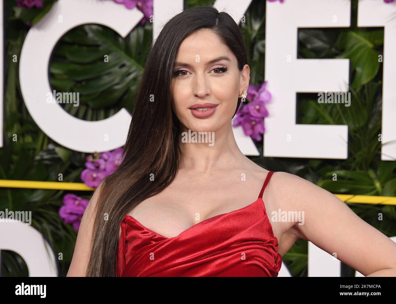 Natalia Barulich arrives at the Universal Pictures' TICKET TO PARADISE ...