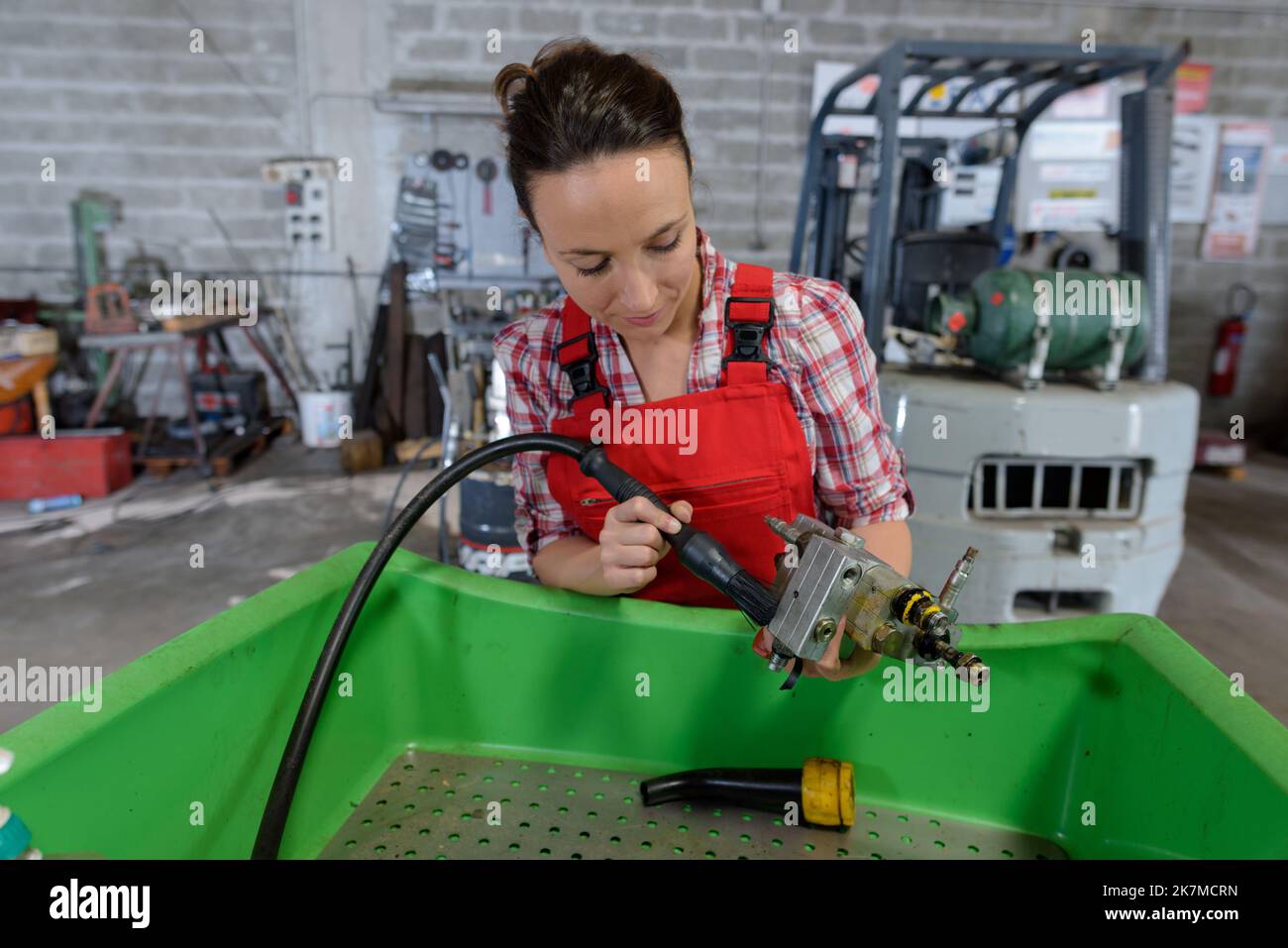 female working on assembling circuit components Stock Photo - Alamy