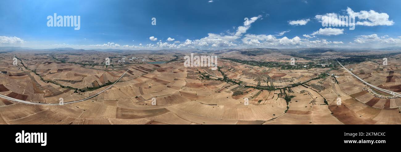 Scenic 4k aerial view farming hi-res stock photography and images - Alamy