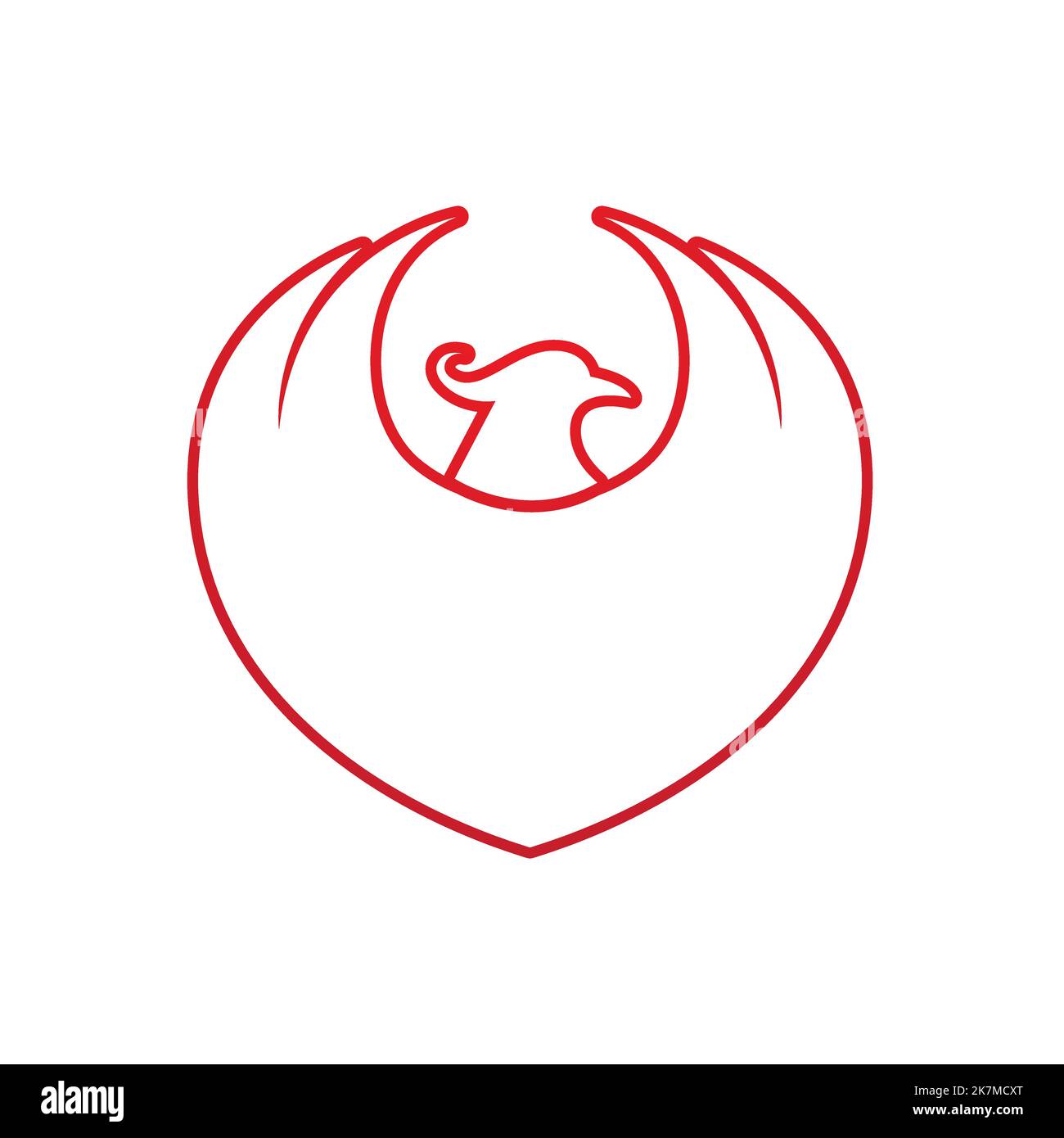 Phoenix Vector Icon Illustration Stock Vector Image & Art - Alamy