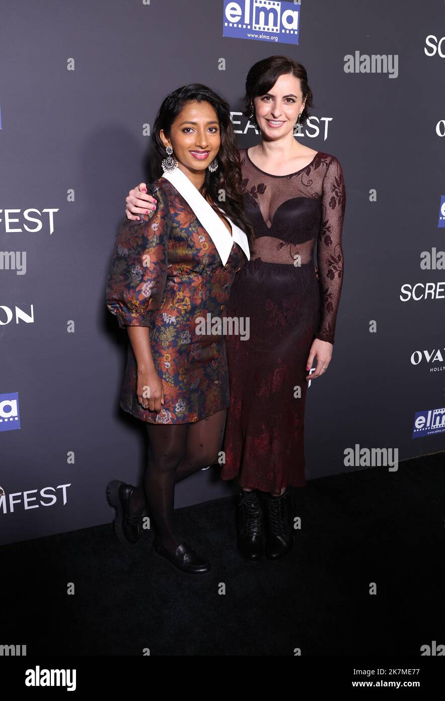 17 October 2022 - Hollywood, California - Menik Gooneratne, Avital Ash ...