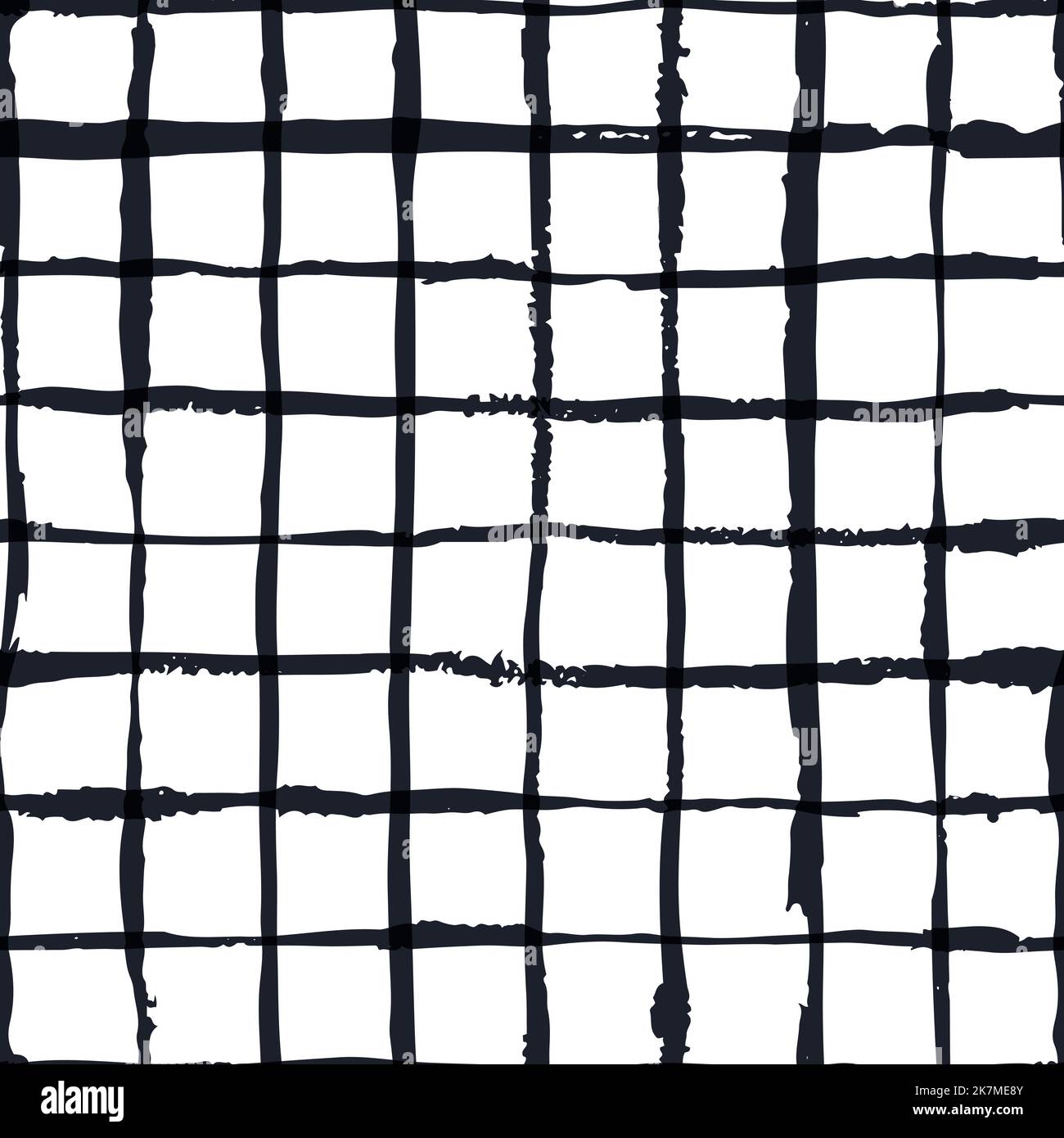 Vector seamless check pattern Stock Vector Images - Alamy