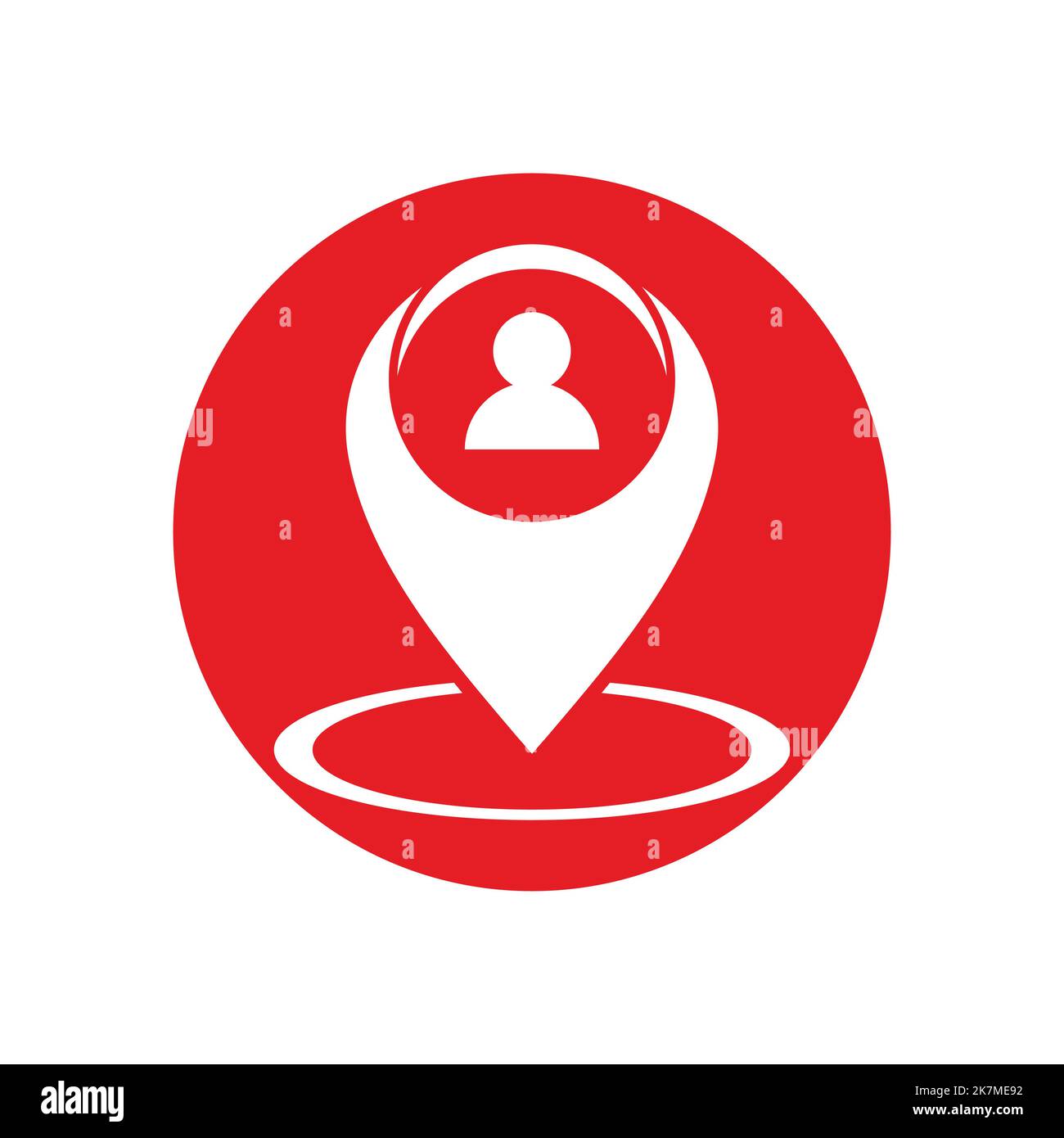 Location Point Icon Vector Illustration Stock Vector Image & Art - Alamy
