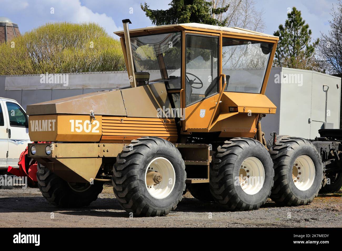Unique 6-wheel Valmet 1502 tractor, manufactured in 1975-80 by Finnish ...