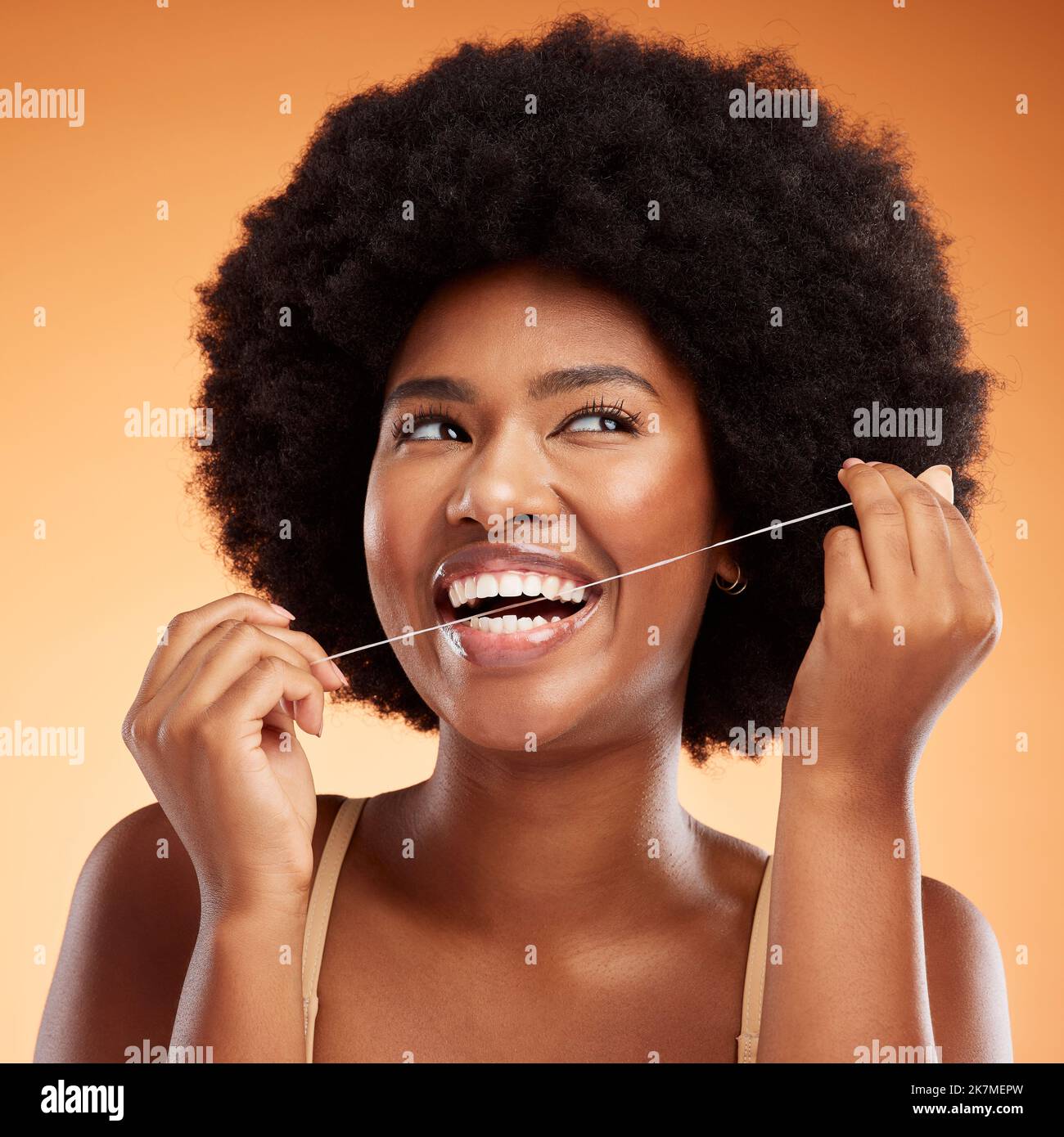 Mouth closeup smile teeth african hi-res stock photography and images ...