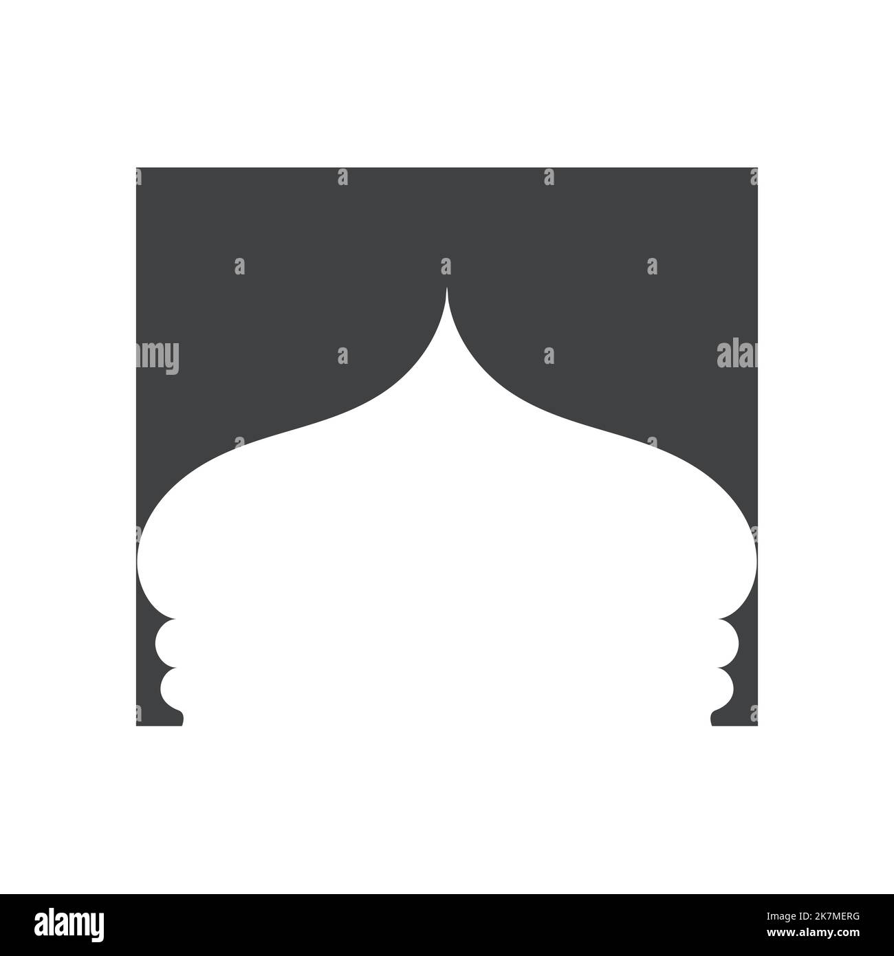 Mosque Window Vector Icon Stock Vector Image & Art - Alamy