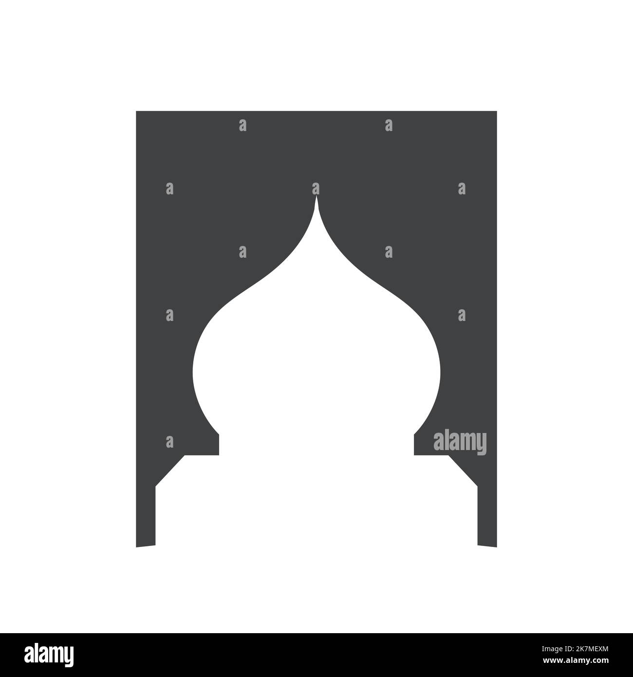 Mosque Window Vector Icon Stock Vector Image & Art - Alamy