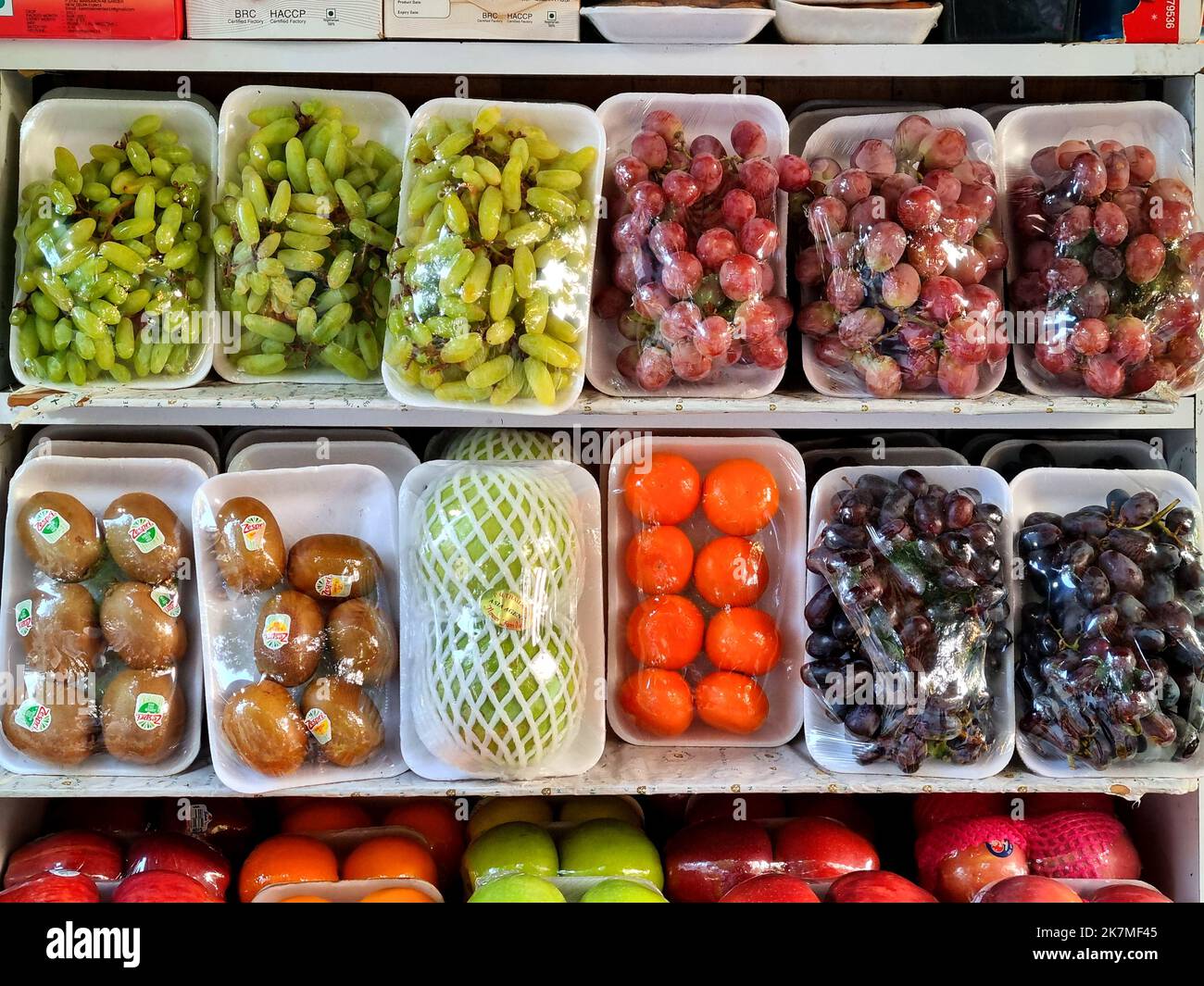 Native market in India. Local products such as fruits and vegetables ...