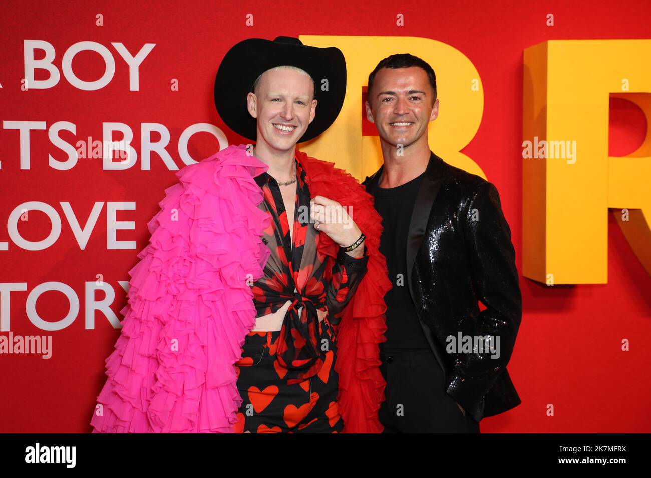 Sydney, Australia. 18th October 2022. Brendan de la Hay and tbc arrive ...
