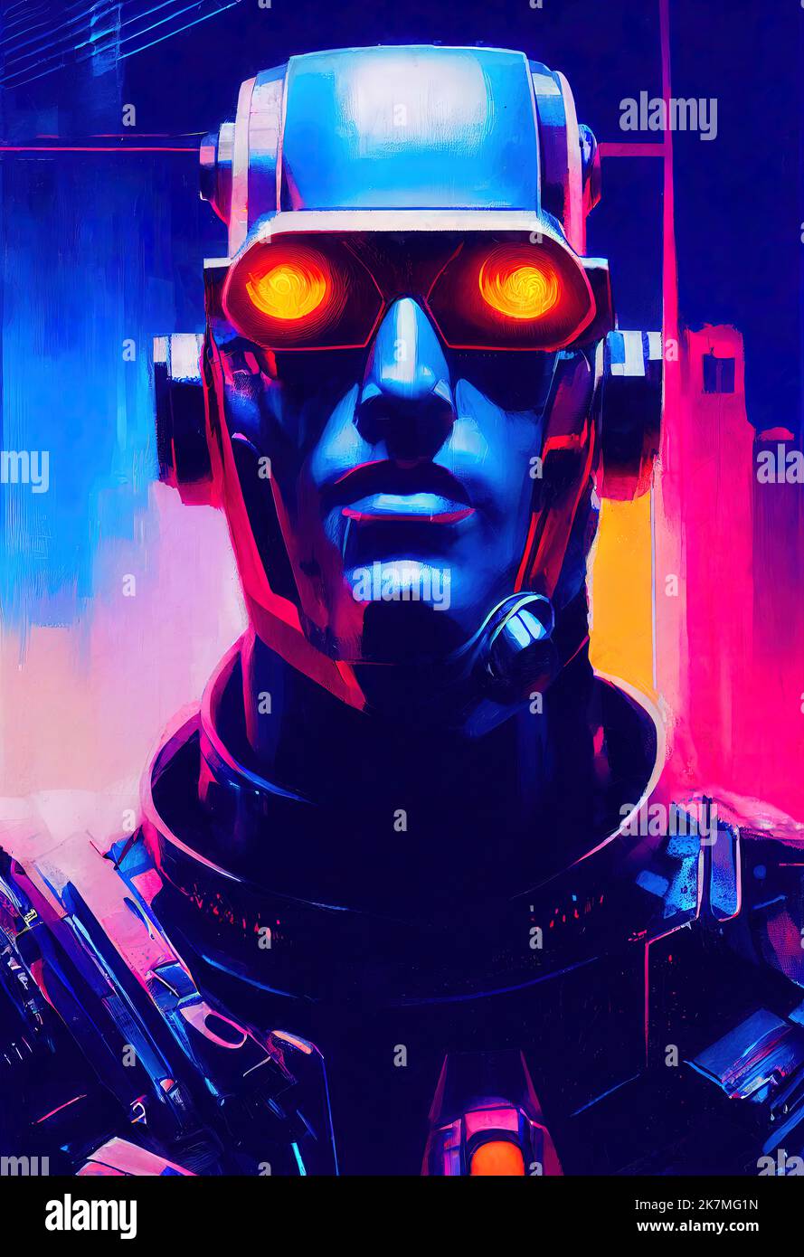 Cyberpunk cyberspace hi-res stock photography and images - Alamy