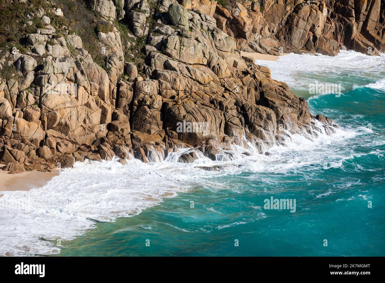 Porthcurno cornwall family hi-res stock photography and images - Alamy