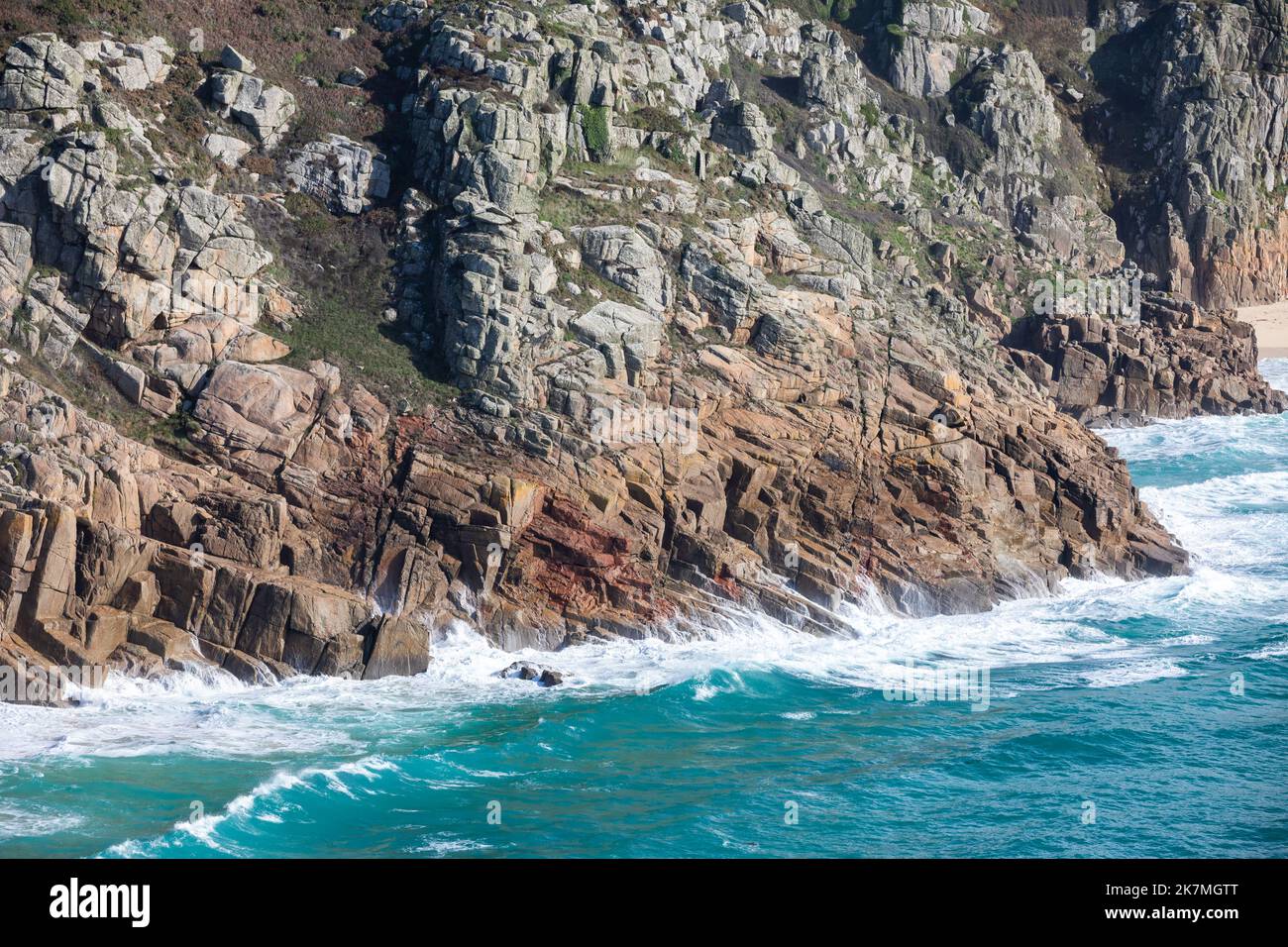Porthcurno cornwall family hi-res stock photography and images - Alamy