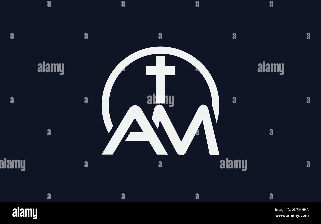 Jesus christian cross logo design hi-res stock photography and images ...