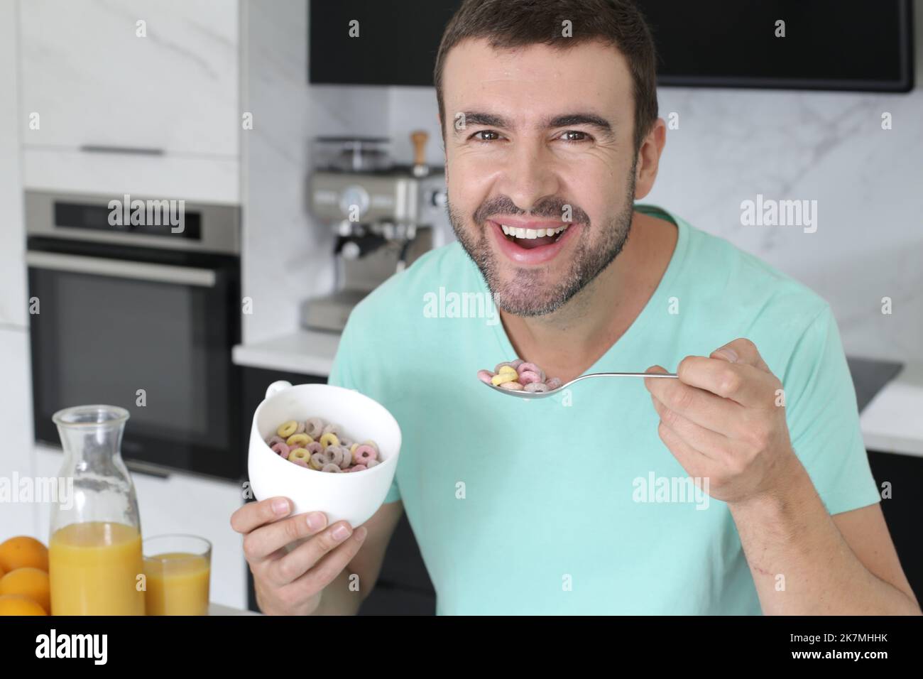 American breakfast cereals hi-res stock photography and images - Alamy