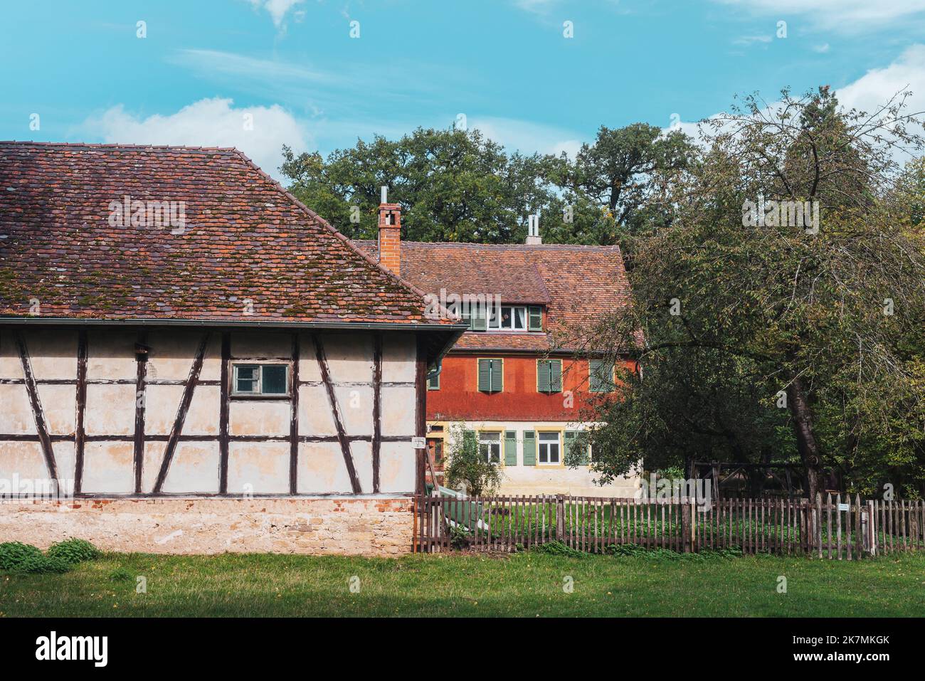 Traditional Rural House With Beautiful Exterior Facade Decor In Germany ...