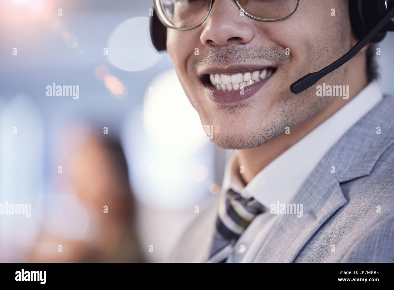 I can help with your problem. an unrecognizable call center agent at ...