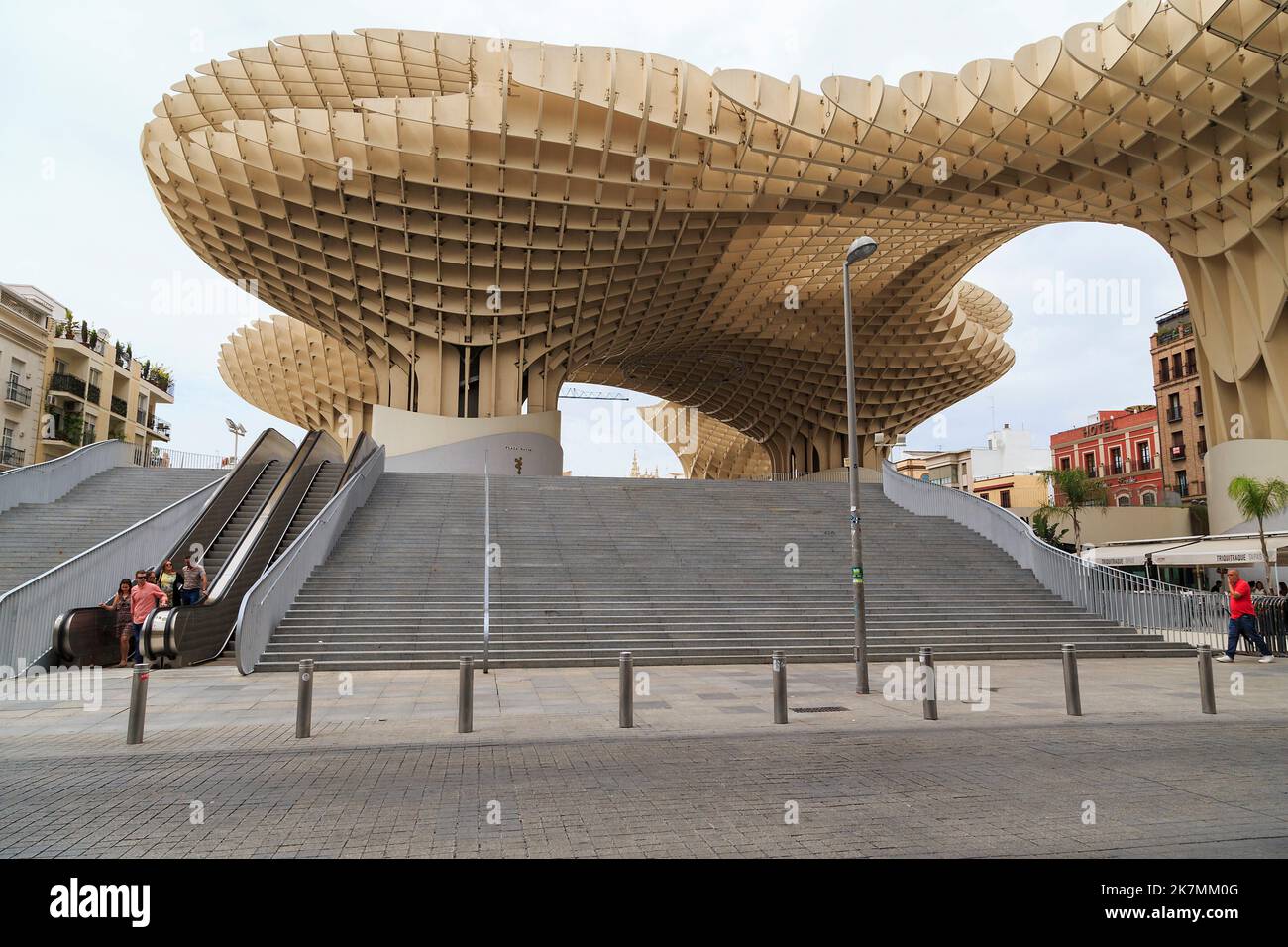 SEVILLE, SPAIN - MAY 21, 2017: Metropol Parasol is a modern ...