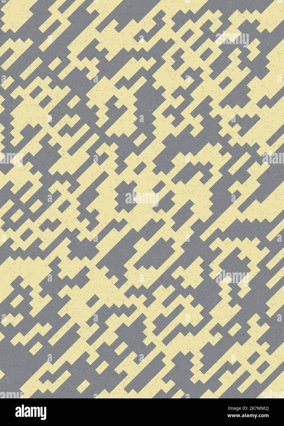 Abstract Geometrical generative computational art illustration Stock ...