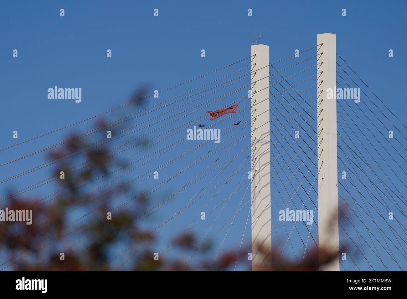 Just Stop Oil protesters continue their protest for a second day on the ...