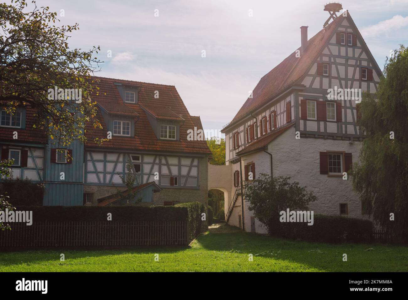 Traditional Rural House With Beautiful Exterior Facade Decor In Germany ...