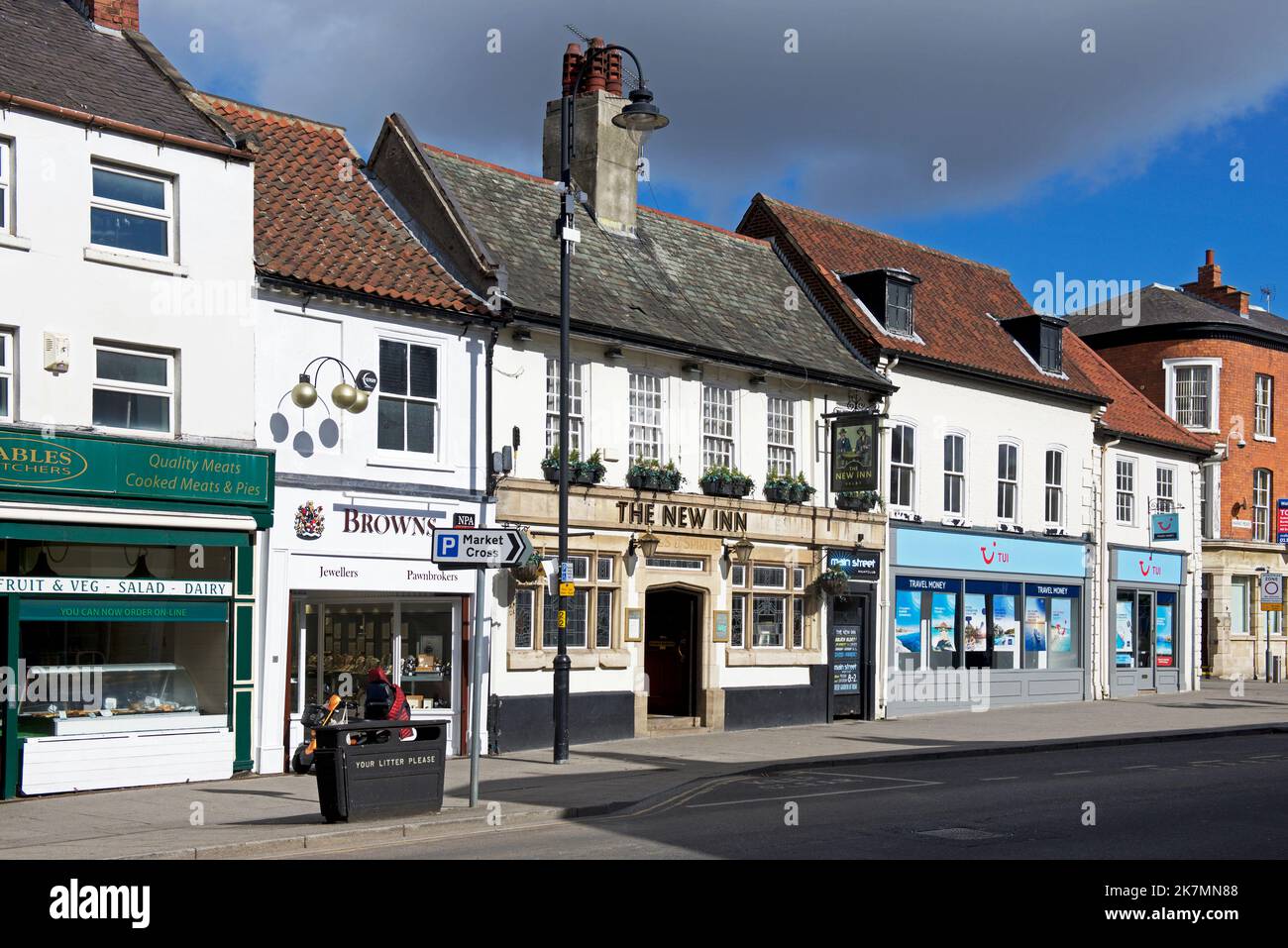 The New Inn, Gowthorpe, Selby, North Yorkshire, England UK Stock Photo ...
