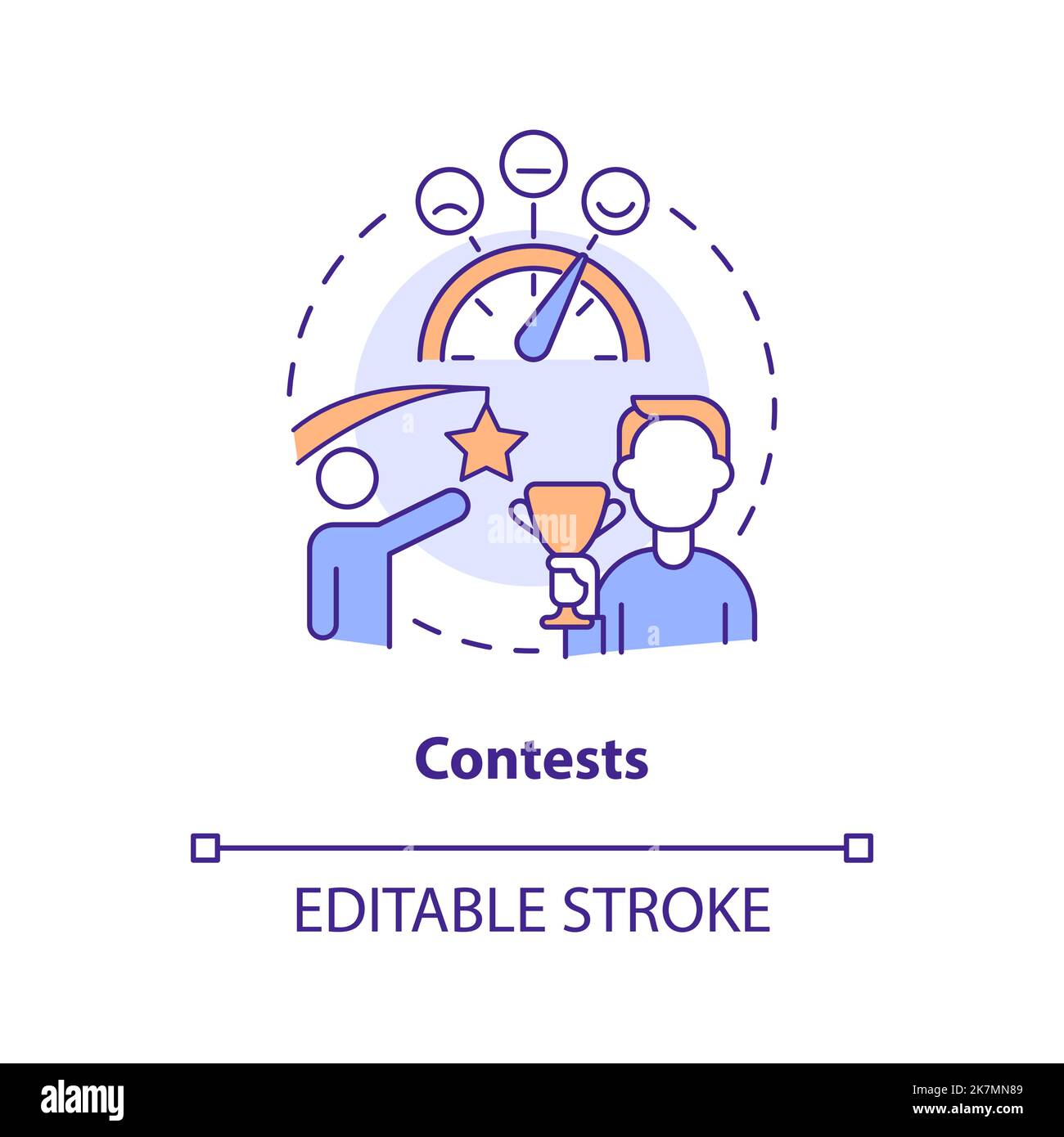 Contests concept icon Stock Vector Image & Art - Alamy