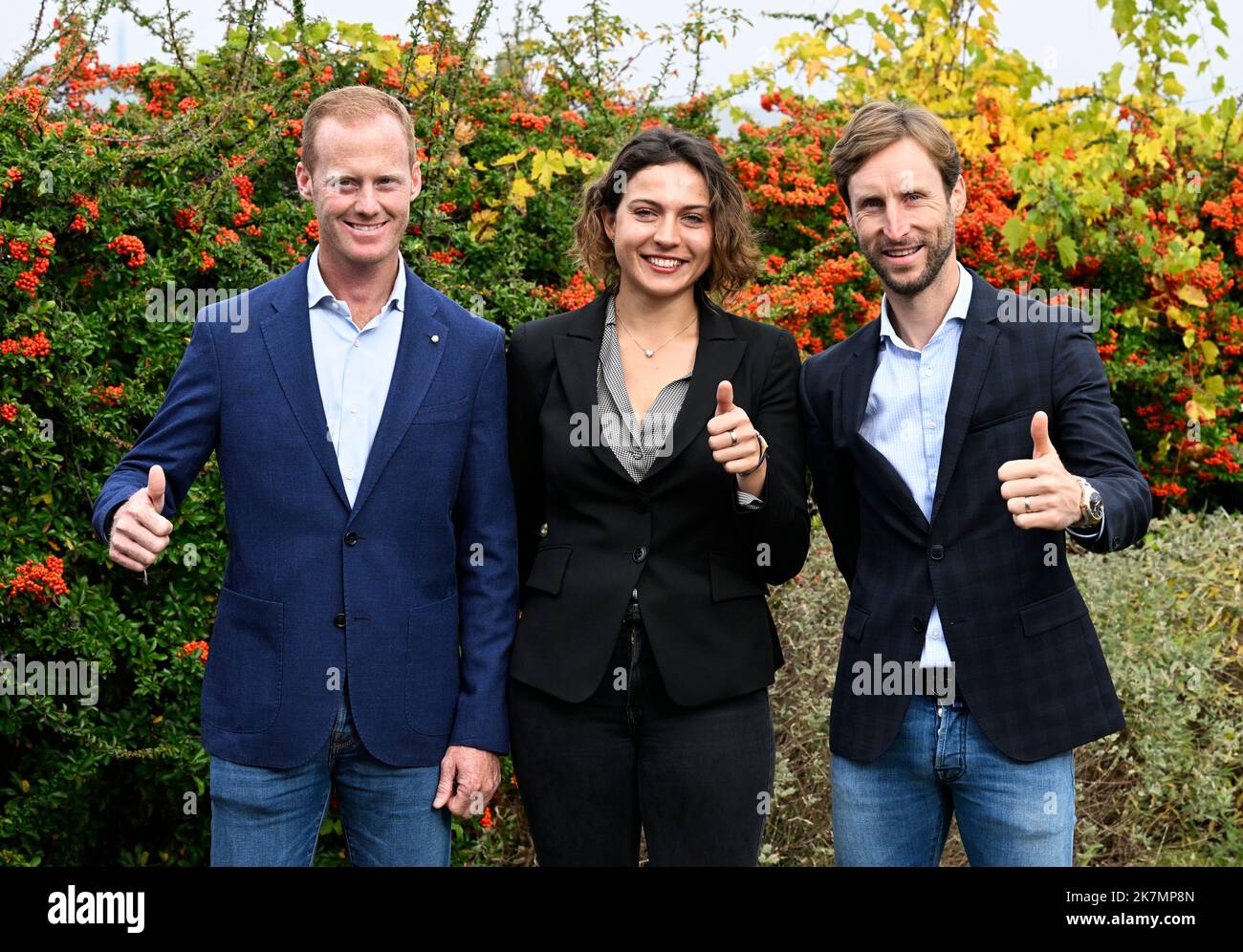 Lions pose hi-res stock photography and images - Alamy