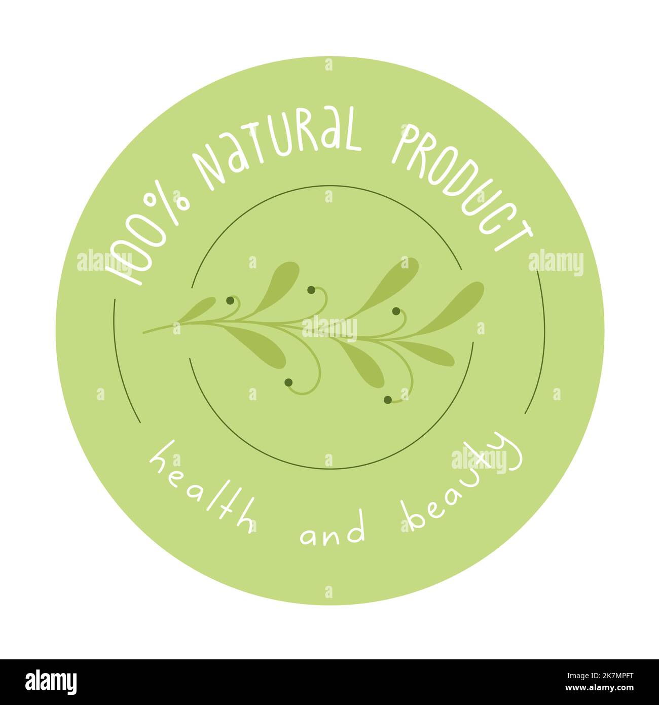 Natural product health beauty Stock Vector Images - Alamy