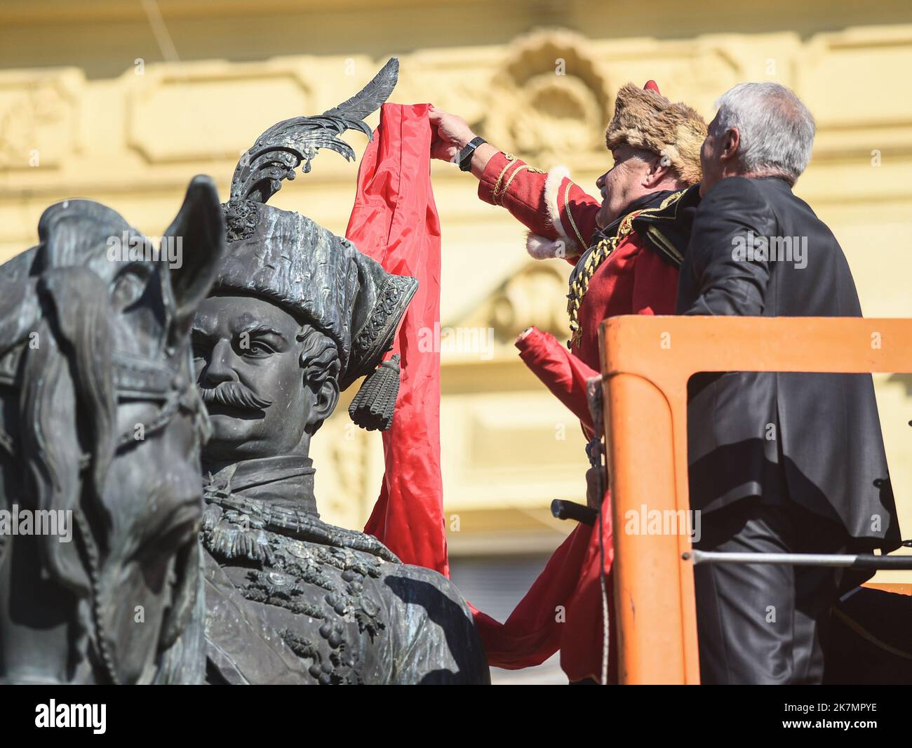World Cravat Day was marked on the main city square, with the changing ...