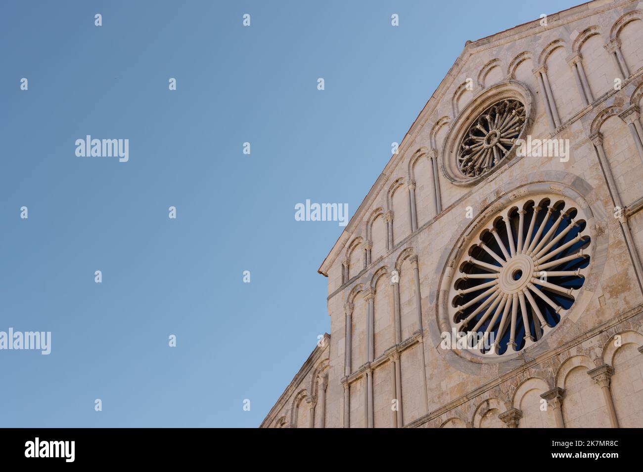 Cathedral of St. Anastasia in Zadar, Dalmatia, Croatia. The Roman ...