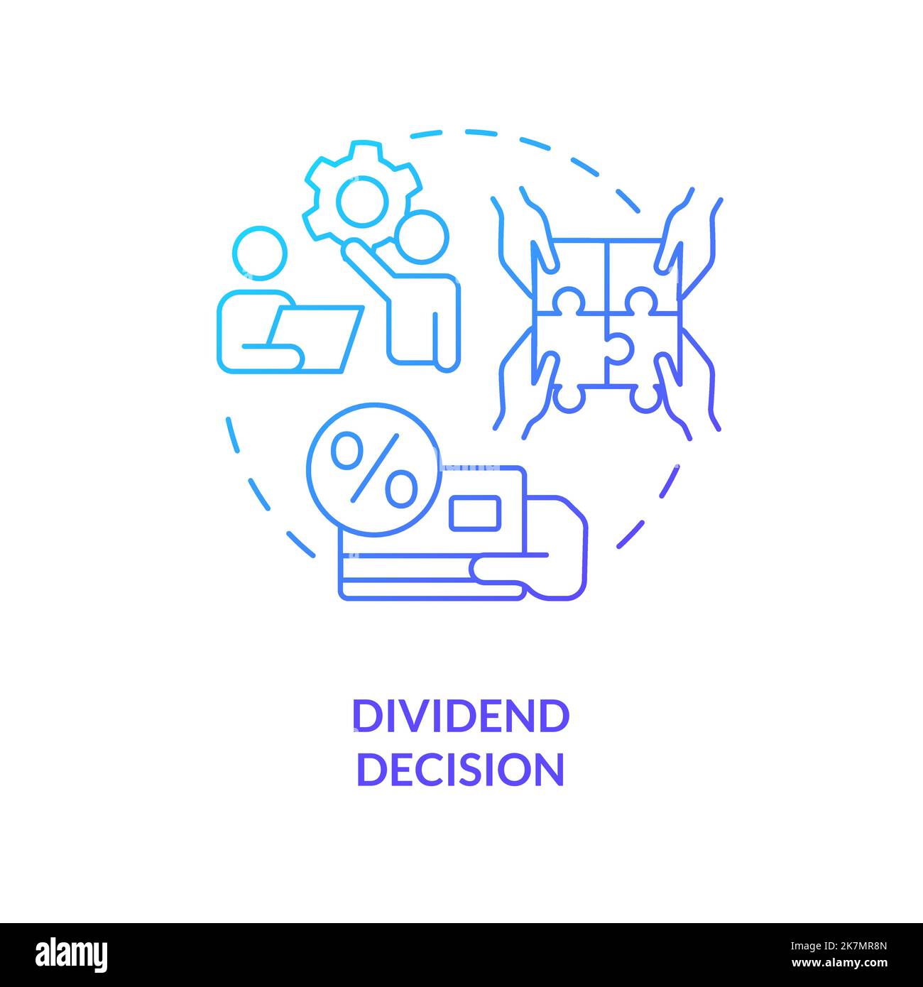 Dividend distribution Stock Vector Images - Alamy