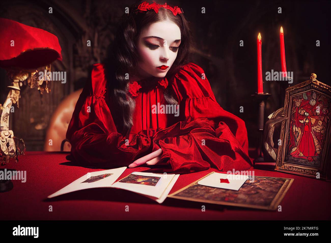 Palm reading gypsy hi-res stock photography and images - Alamy