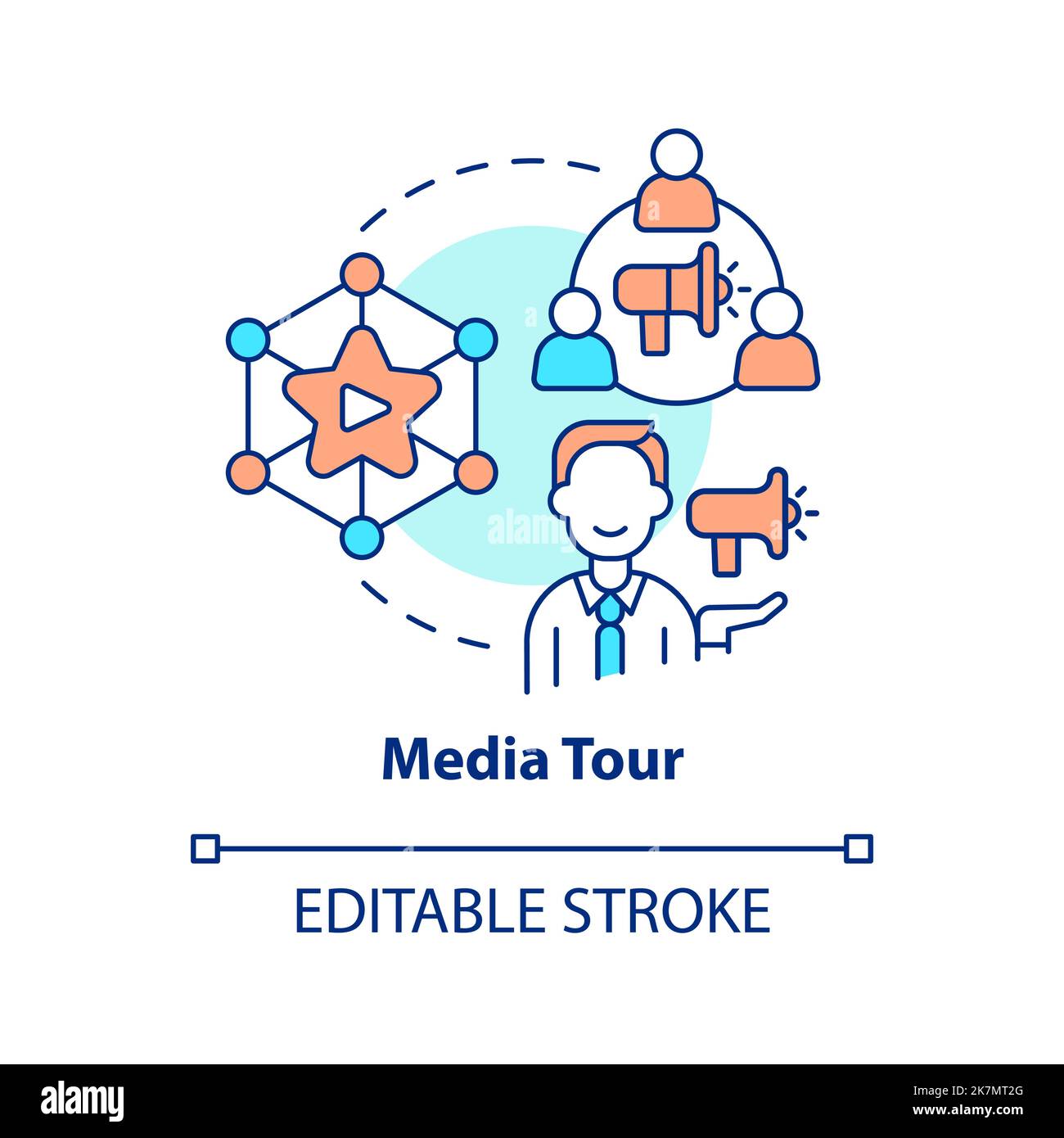 Presence of media Stock Vector Images - Alamy