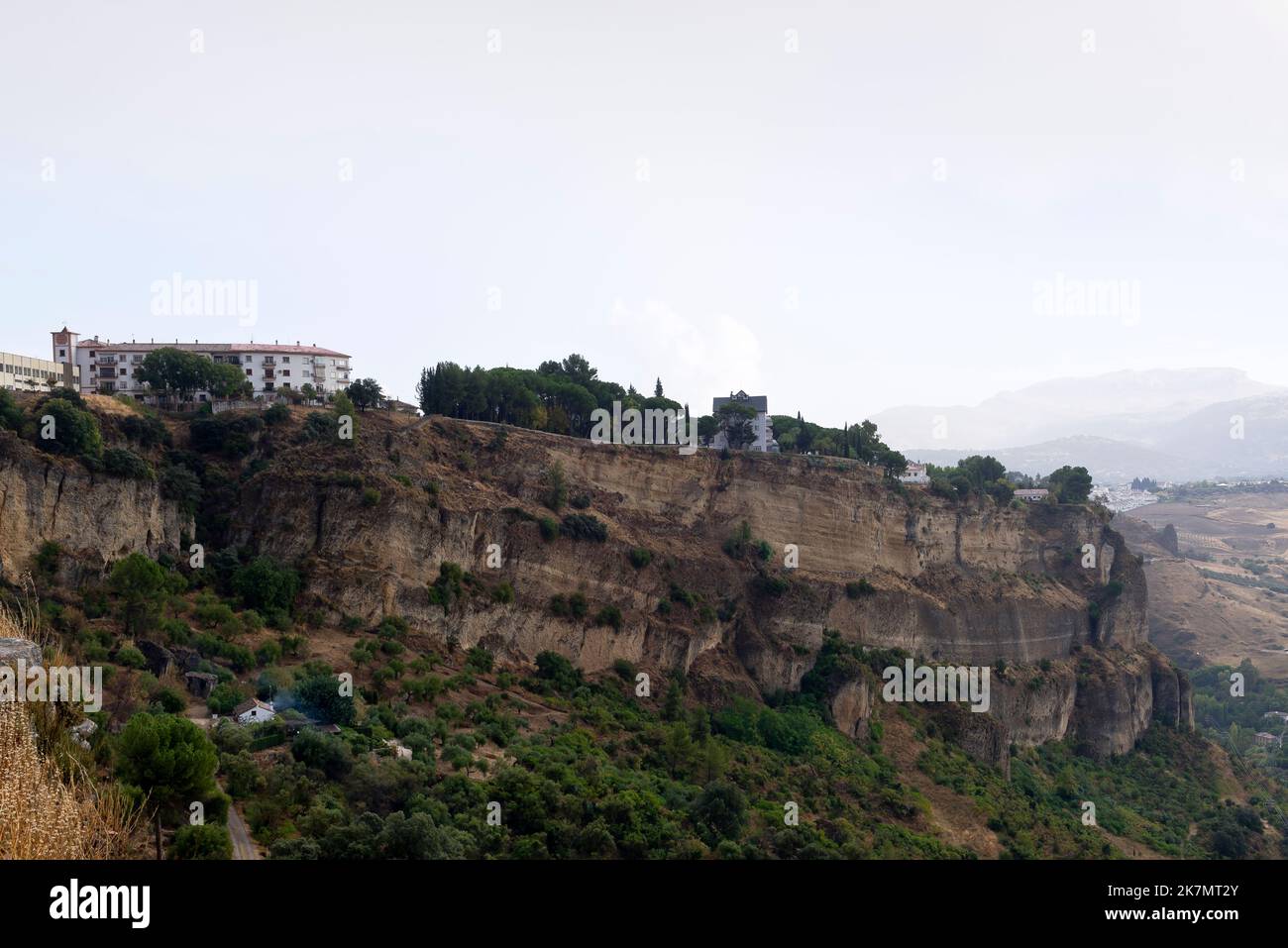 Ronda and surrounding landscape, Andalusia, Spain Stock Photo - Alamy