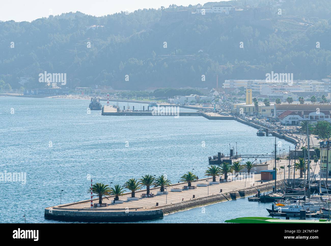 A gorgeous view of the city of Setubal, Portugal Stock Photo - Alamy