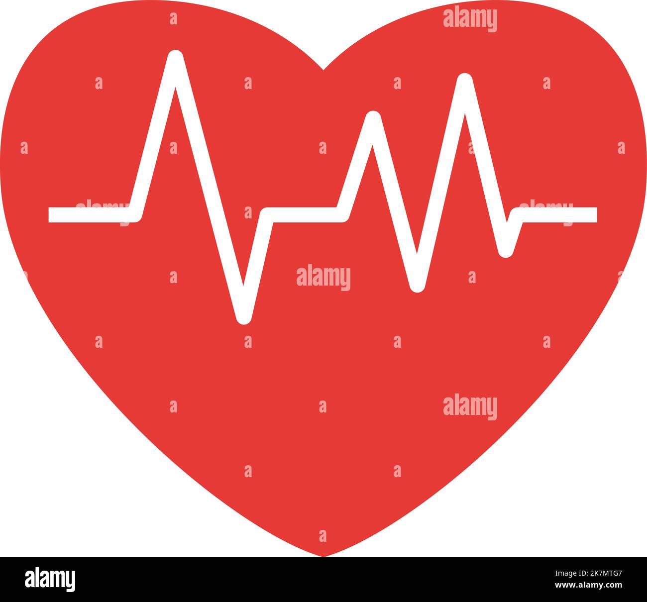 Palpitation. Life logo, vector illustration Stock Vector Image & Art ...